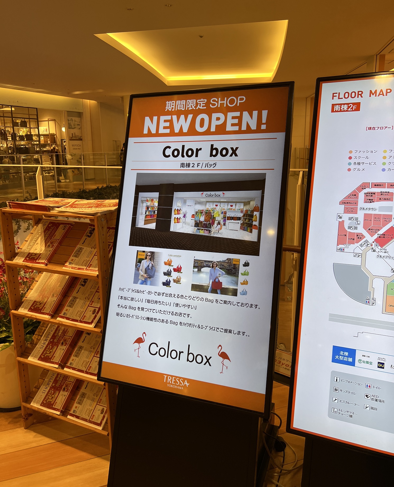 期間限定ショップ！トレッサ横浜南棟2階に『Color box』オープン、10月7日（金） | 綱島ニュース（仮）